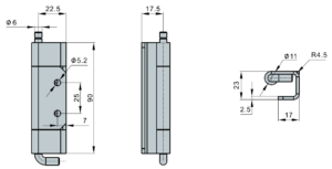 7 types of door concealed hinges for electric cabinet