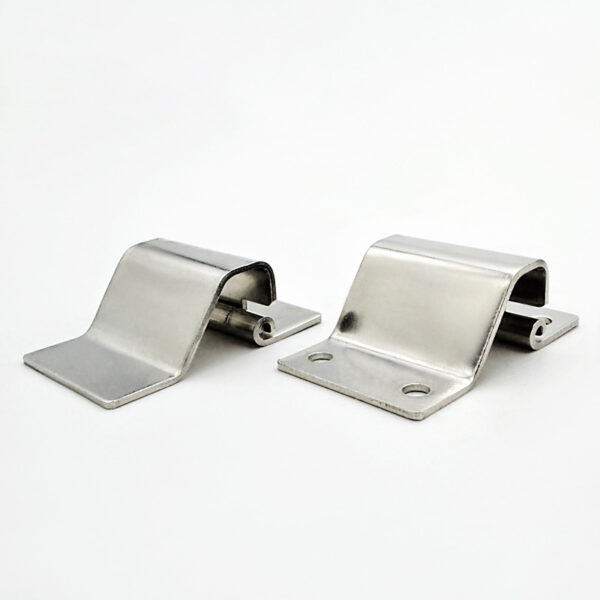 Concealed hinges for sheet metal box structures ML2-085