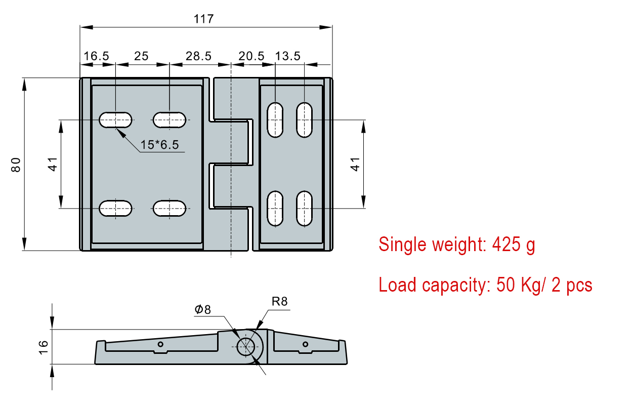 What's the heavy duty adjustable hinges?