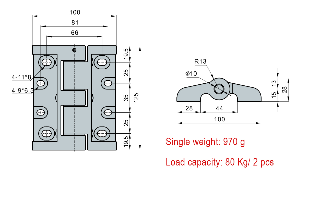 What's the heavy duty adjustable hinges?