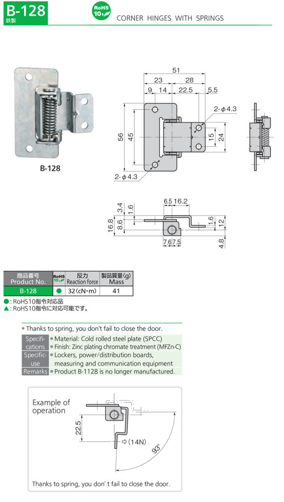 Spring Corner Hinges Supplier - China industrial hinges factory