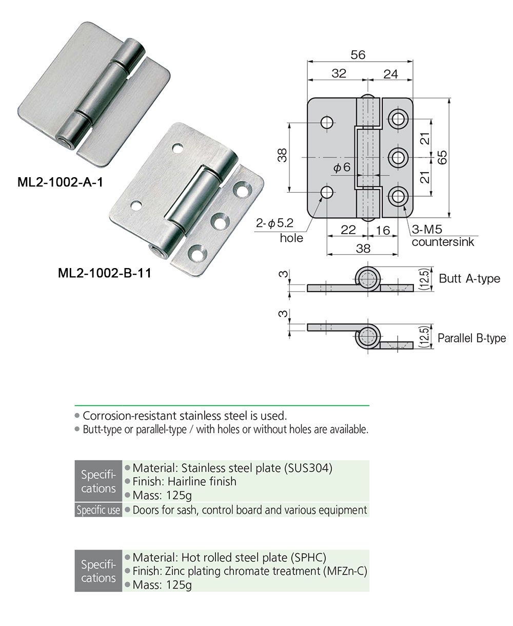 Window frame hinges for heavy-duty use