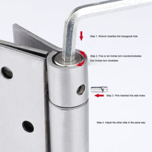How to Adjust Self-Closing Door Hinges Properly? - China industrial hinges factory